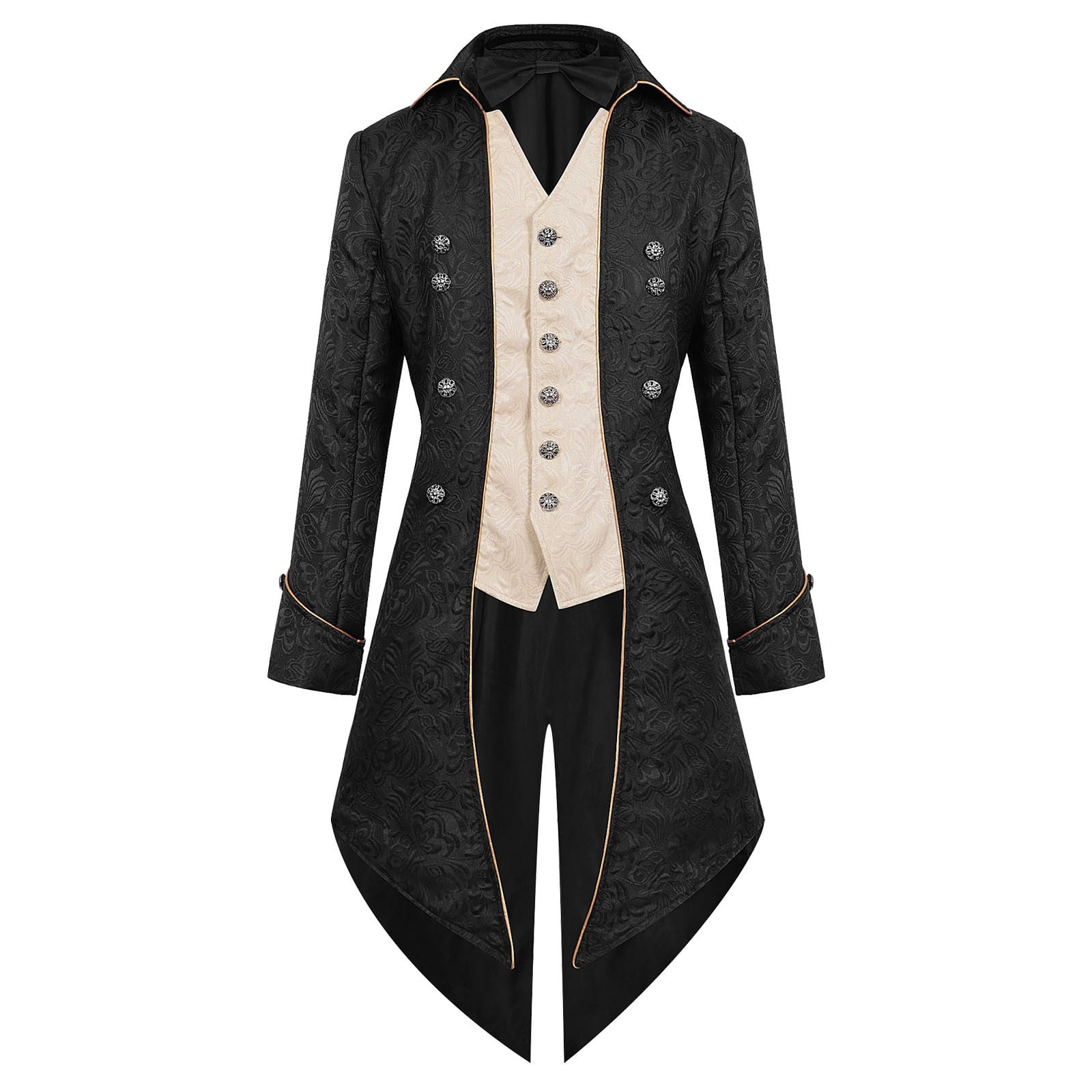 Fancifize Mens Vintage Gothic Tailcoat Medieval Steampunk Jacket ...