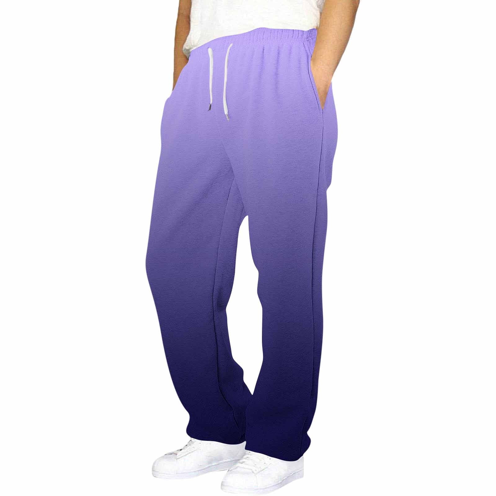 Fancifize Sweatpants for Girls Boys Soft Fleece Color Block Straight ...