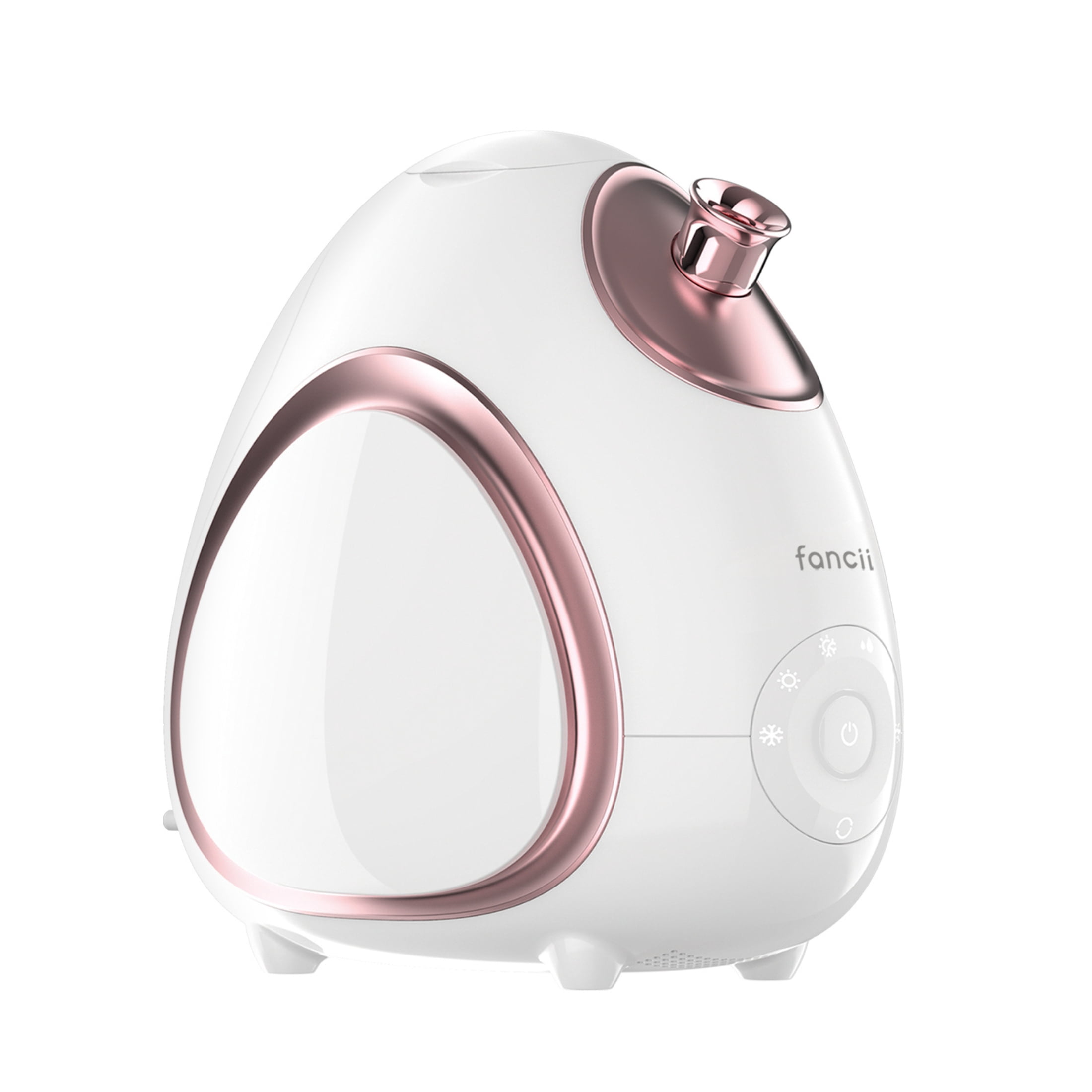 Fancii Nano Ionic Facial Steamer Hot & Cool with Aromatherapy and 6 Spa ...