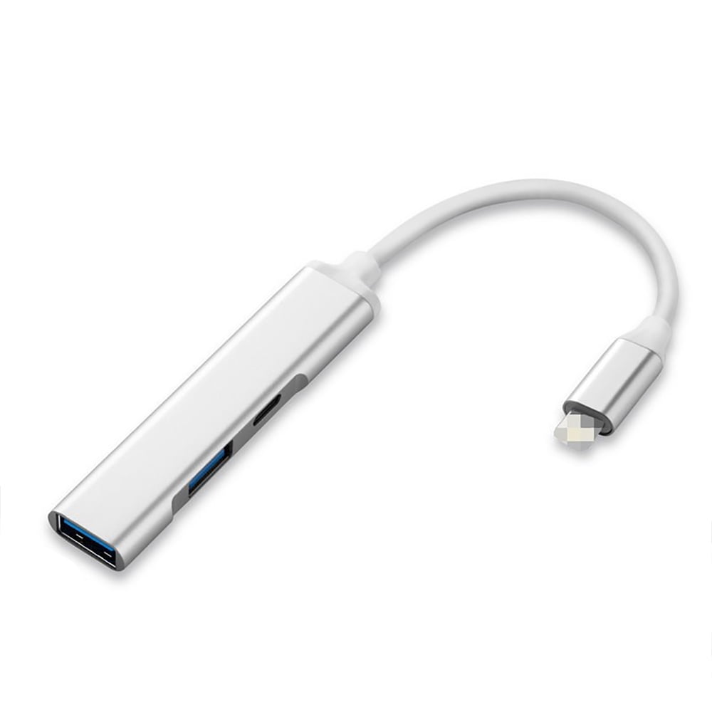 Fancing Lighting to USB Hub 3-in-1 USB Hub with 2 USB 3.0 Port and Fast ...