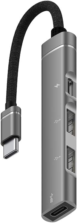 Fancing USB C Multiport Adapter 4 in 1 USB C Hub 5gbps Plug and Play ...