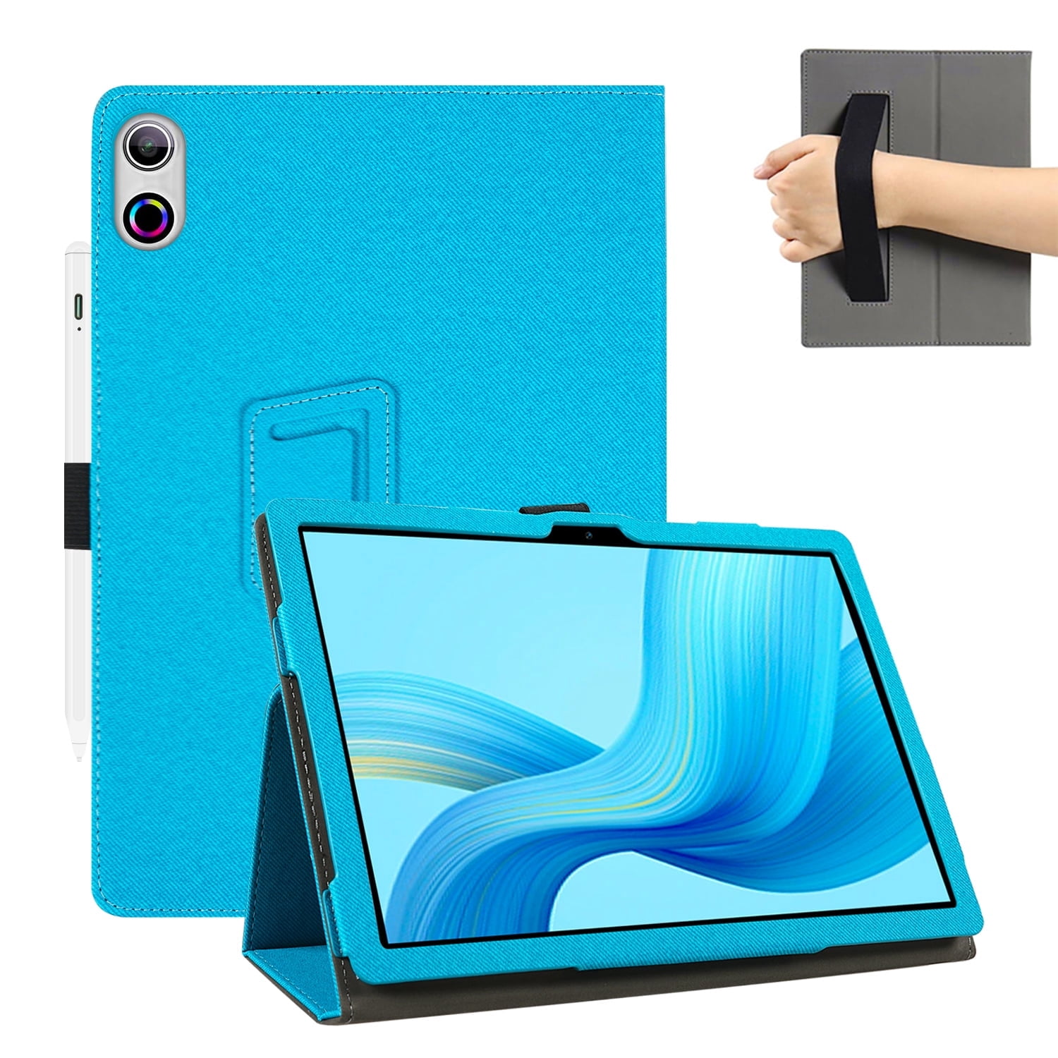 Fancing for ZOFYWNAS 10 inch Tablet Case,PU Leather Folio Stand Case ...