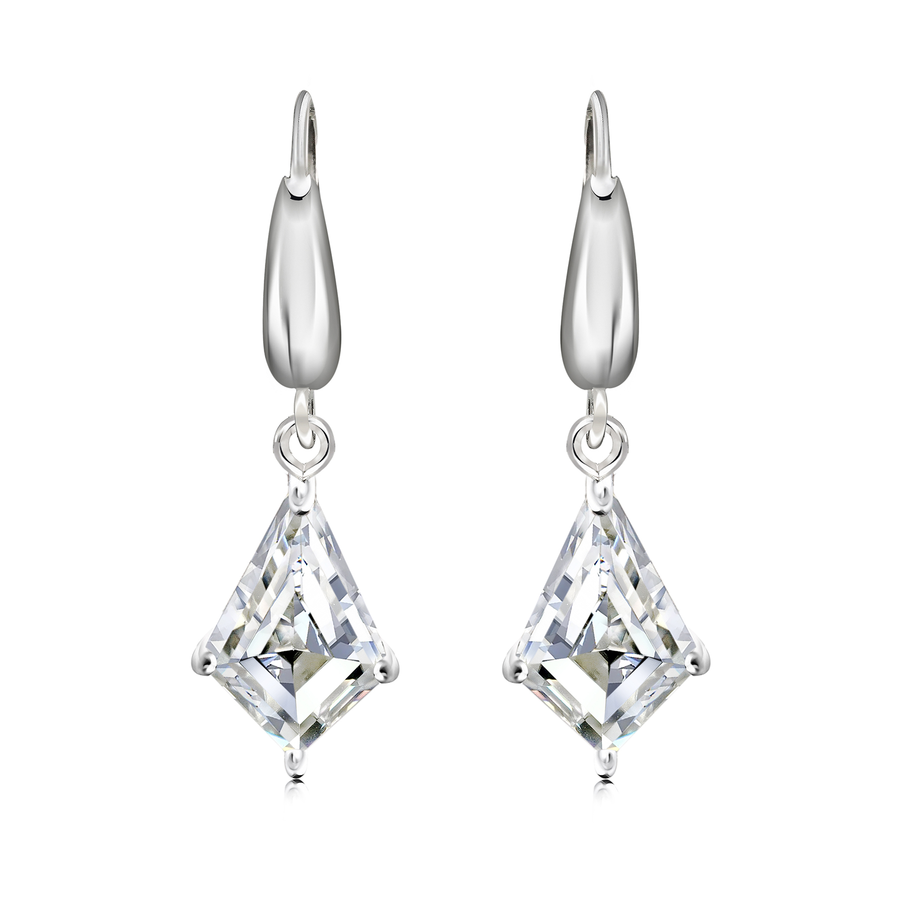 X & O Gold Plated Gypsy Earring with Oval Dangle - Walmart.com