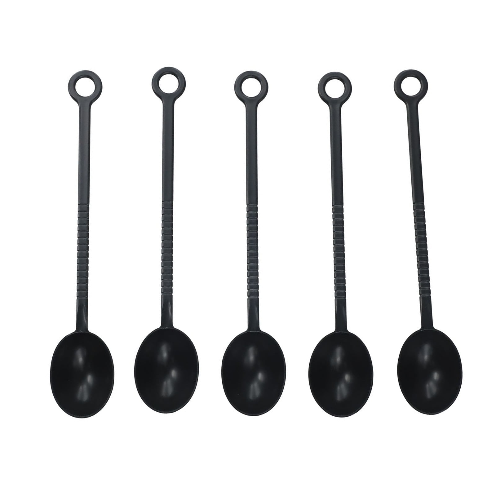 Fancy 10 pack Bendable Plastic Coffee Scoop Set - 15g Measuring Spoons ...