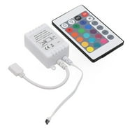 Daofin 44 Key RGB LED Strip Light Remote Controller Wireless Dimmer IR ...