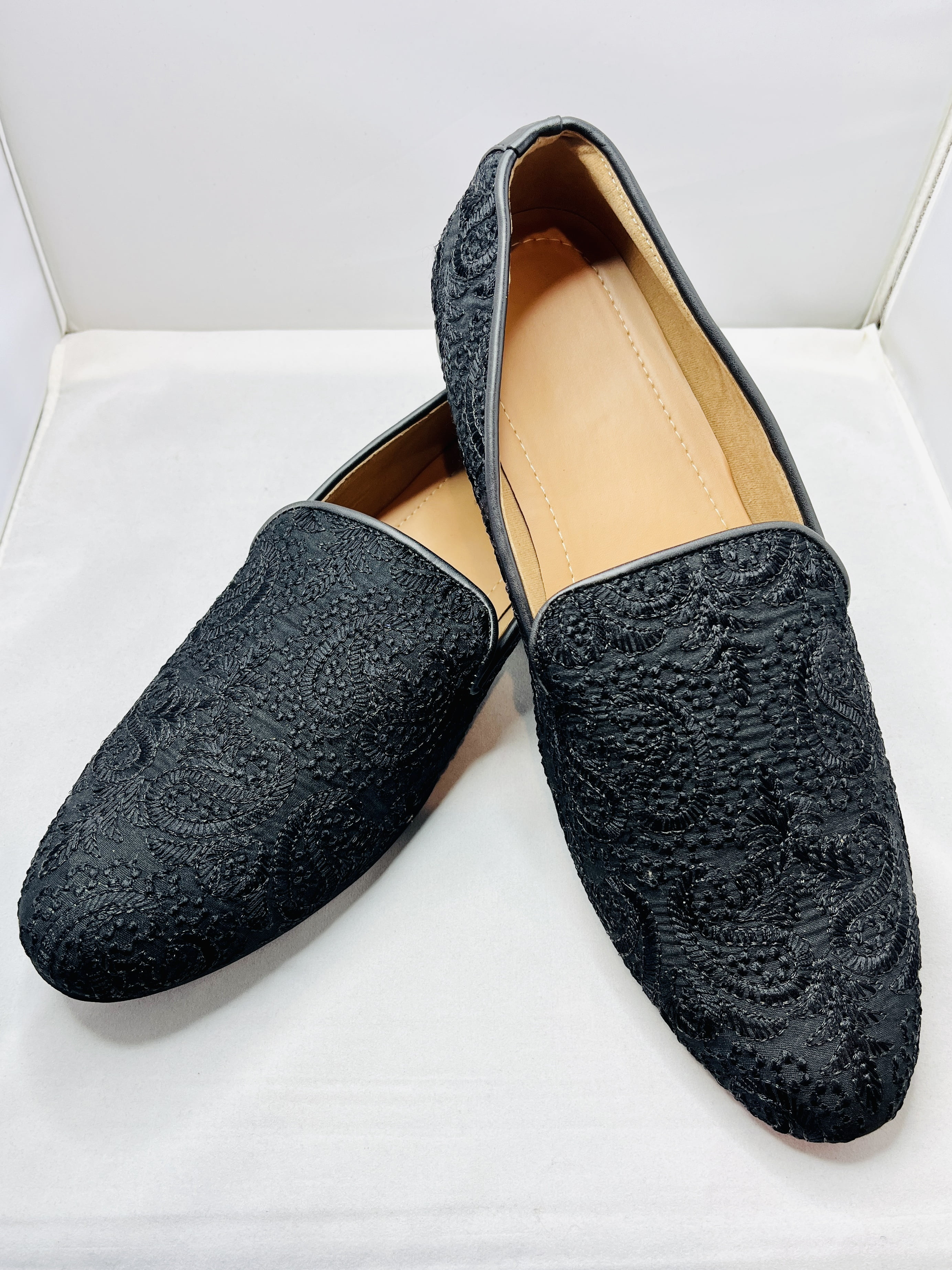 Fancy Black Color Shoes - Walmart.com