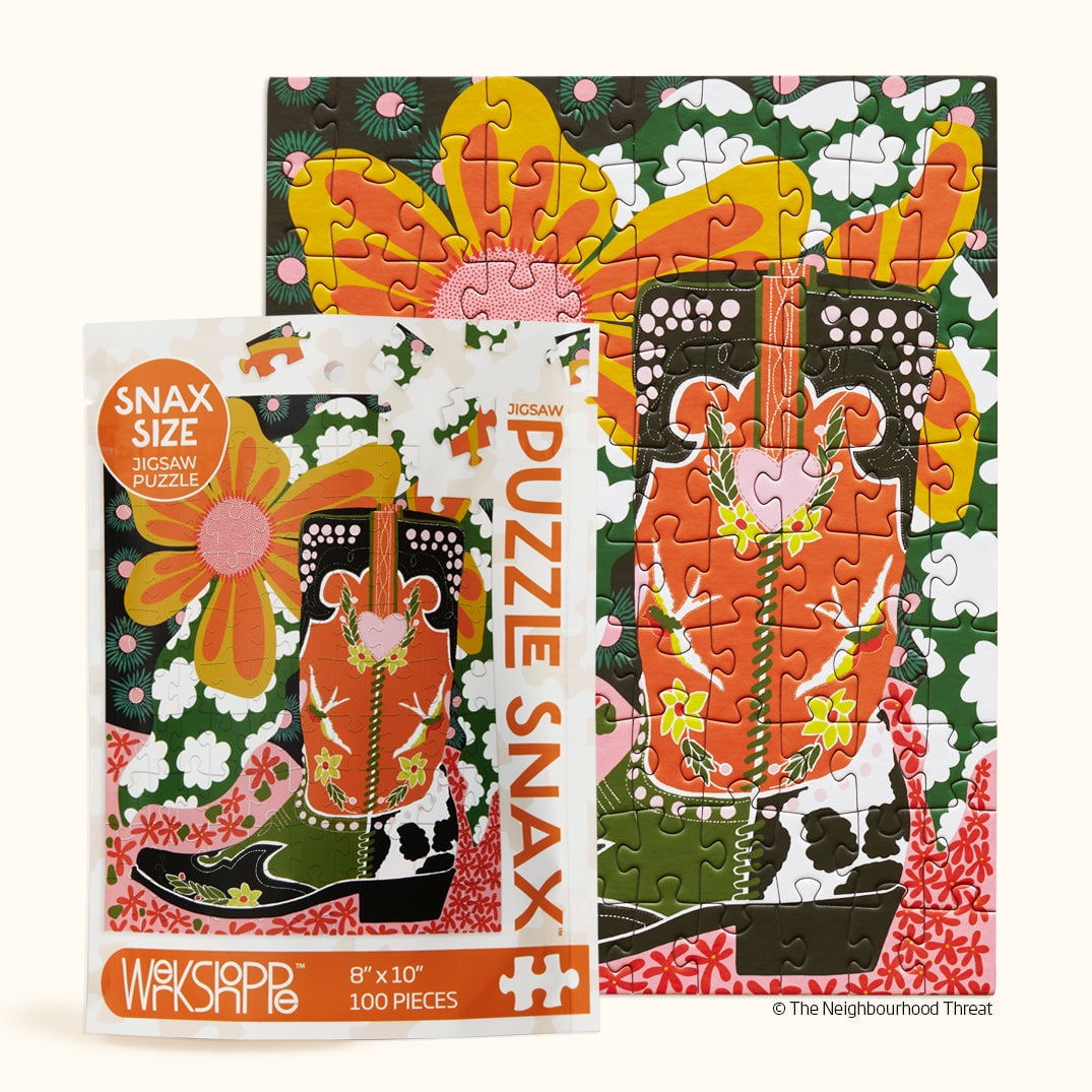 Fancy Boots 100 Piece Puzzle Snax - Walmart.com