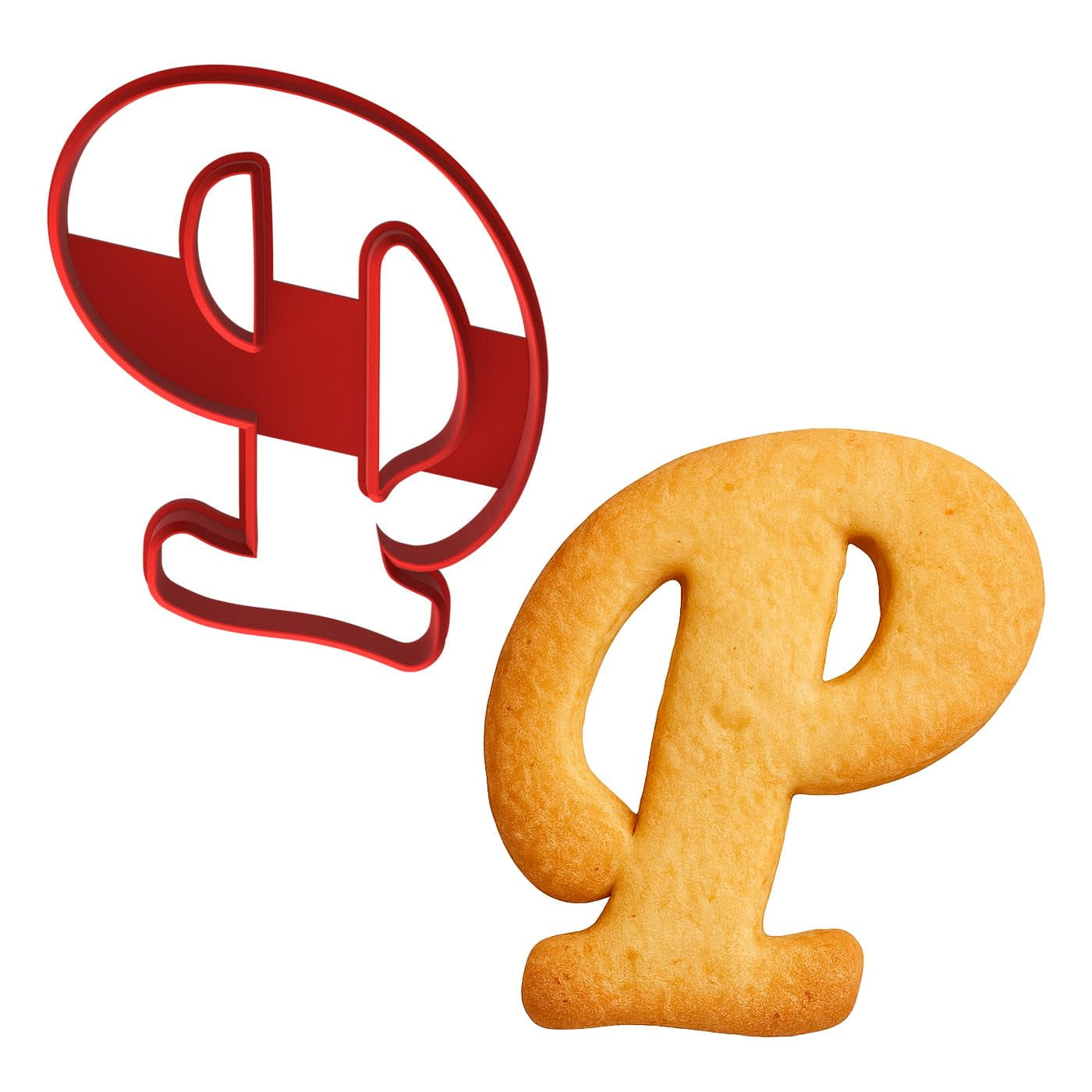 Fancy Cursive Letter Cookie Cutter for Baking Fondant Clay Gifts ...