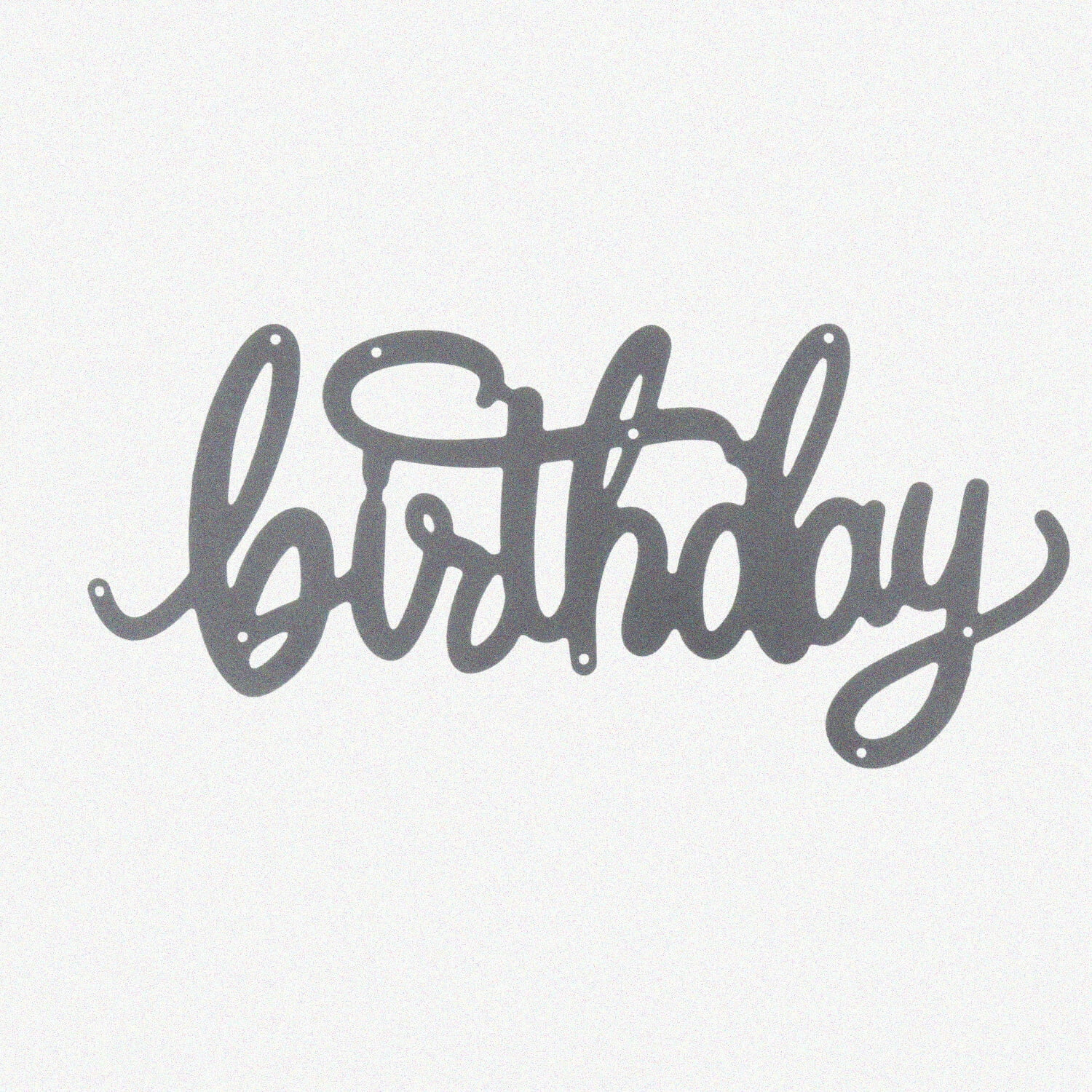 Fancy DI588 Die Cut for Crafting Perfect Birthday Messages - Walmart.com