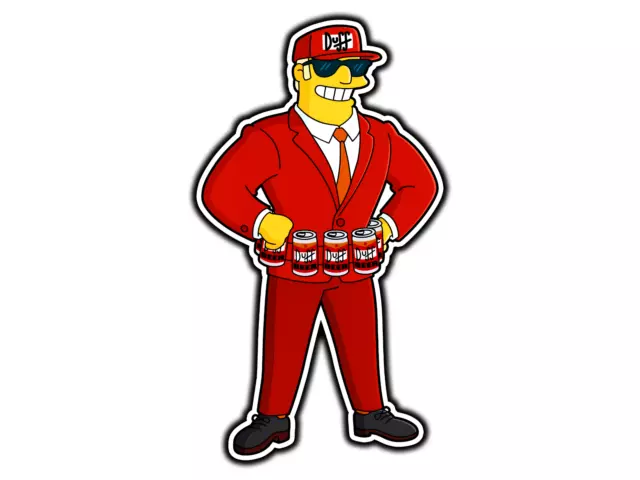 Fancy Duffman Waterproof Sticker Phone Decal Water Bottle Stickers Car ...