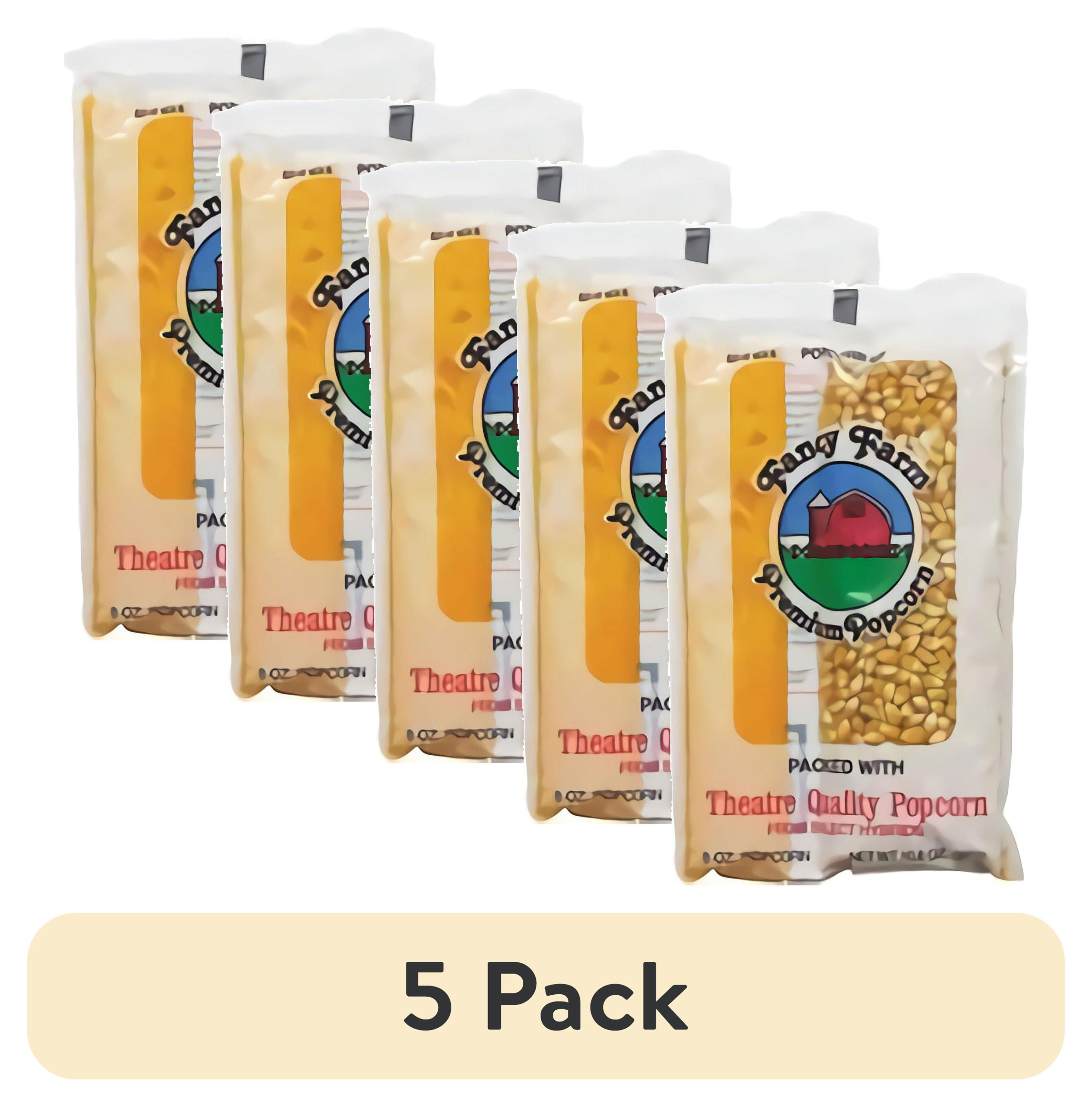 (5 pack) Fancy Farm Premium Popcorn 5.3 Oz. Kit, 36 Per Case - Walmart.com