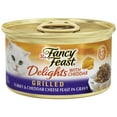 Purina Fancy Feast Delights, Tender Turkey & Cheddar Cheese Wet Cat ...