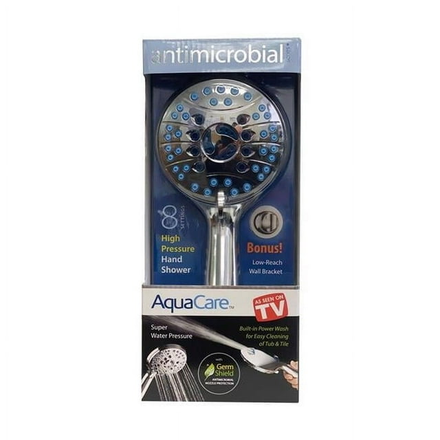 Fancy Fixtures, 8 Modes, High-Pressure Handheld Showerhead - Walmart.com