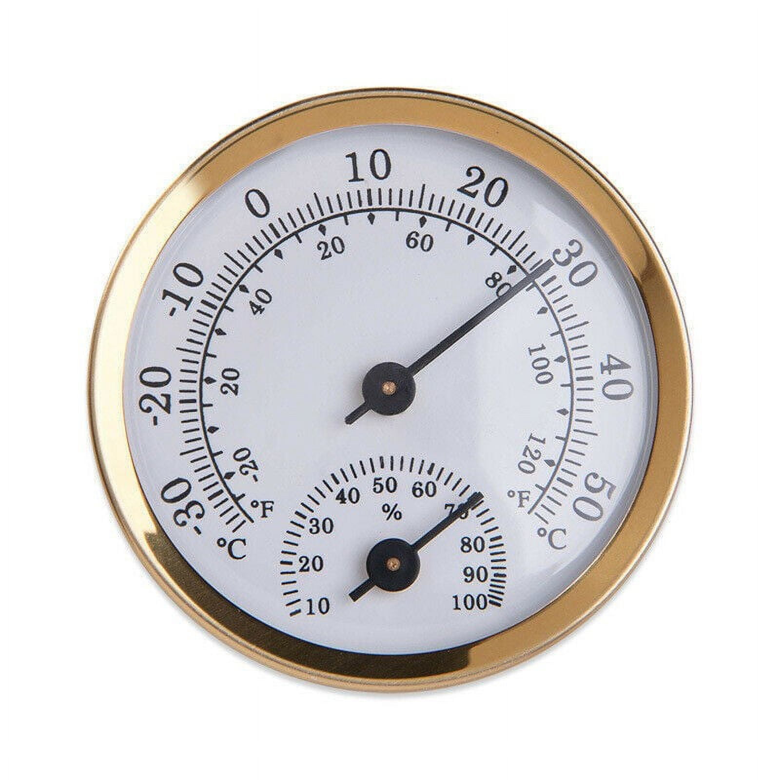 Fancy Wall Mounted Thermometer Hygrometer, Indoor Outdoor Temperature ...