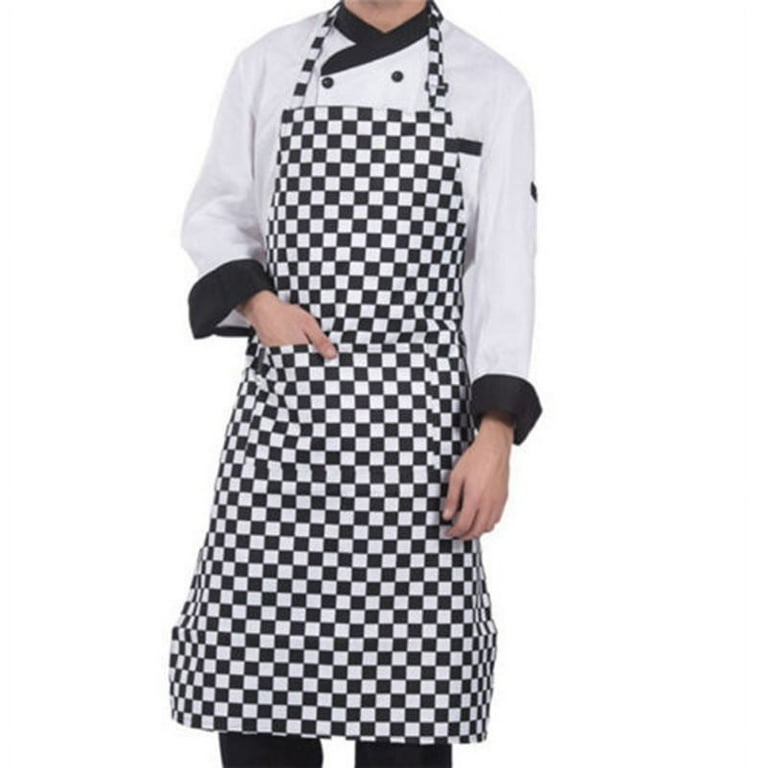 Fancy Kitchen Cooking Aprons Adjustable Bib Soft Chef Apron with 2 Pockets for Men Women 1 Walmart