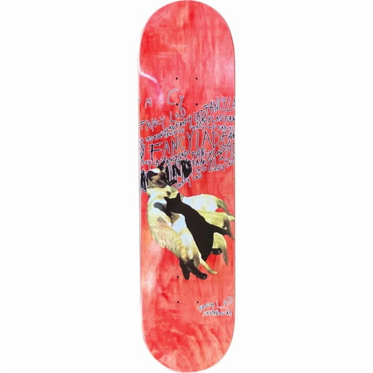 Fancy Lad Skateboards Cats Feeding Assorted Stains Skateboard Deck - 8. ...