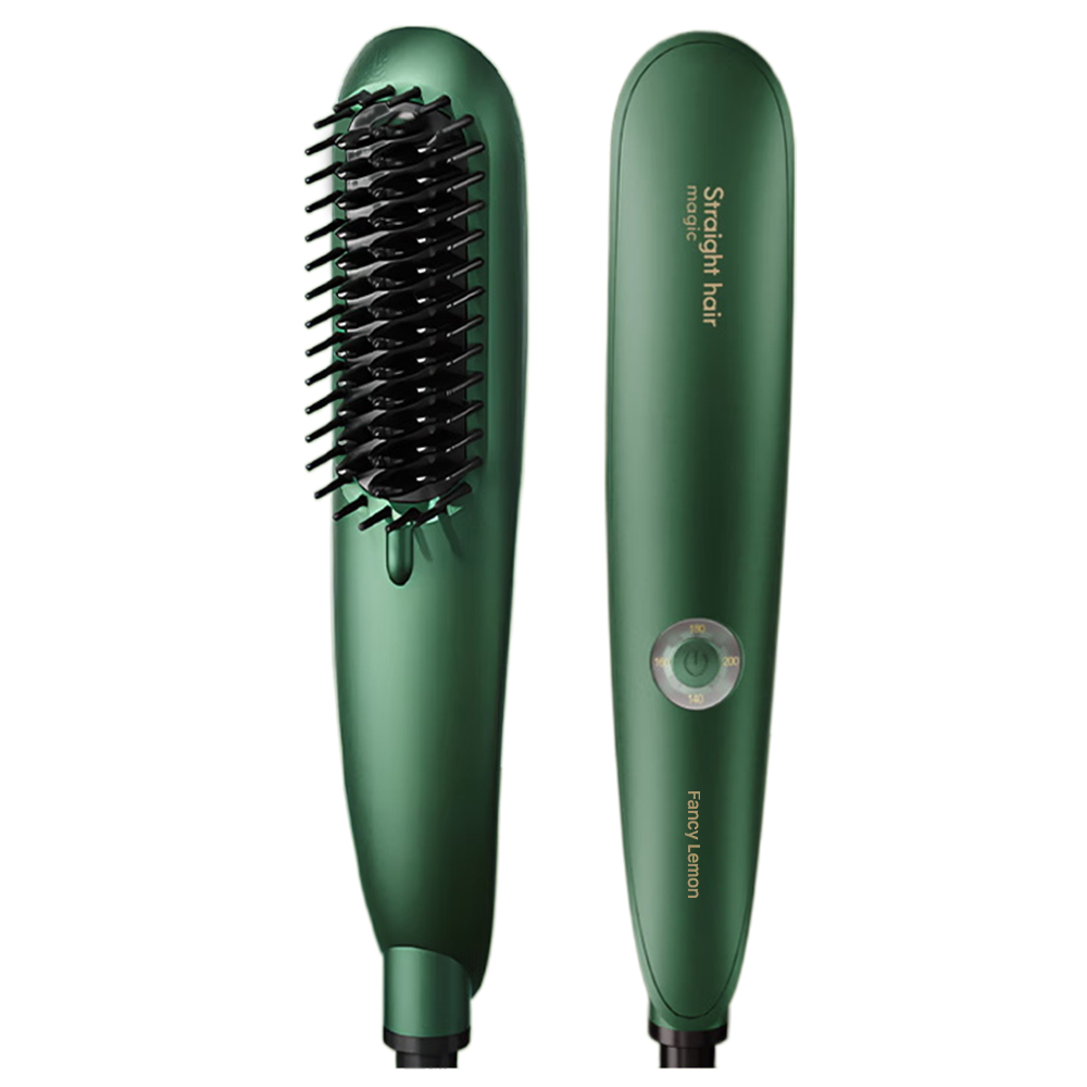 Fancy Lemon Electric combs, 20s Fast Heating and 5 Temp Settings ...