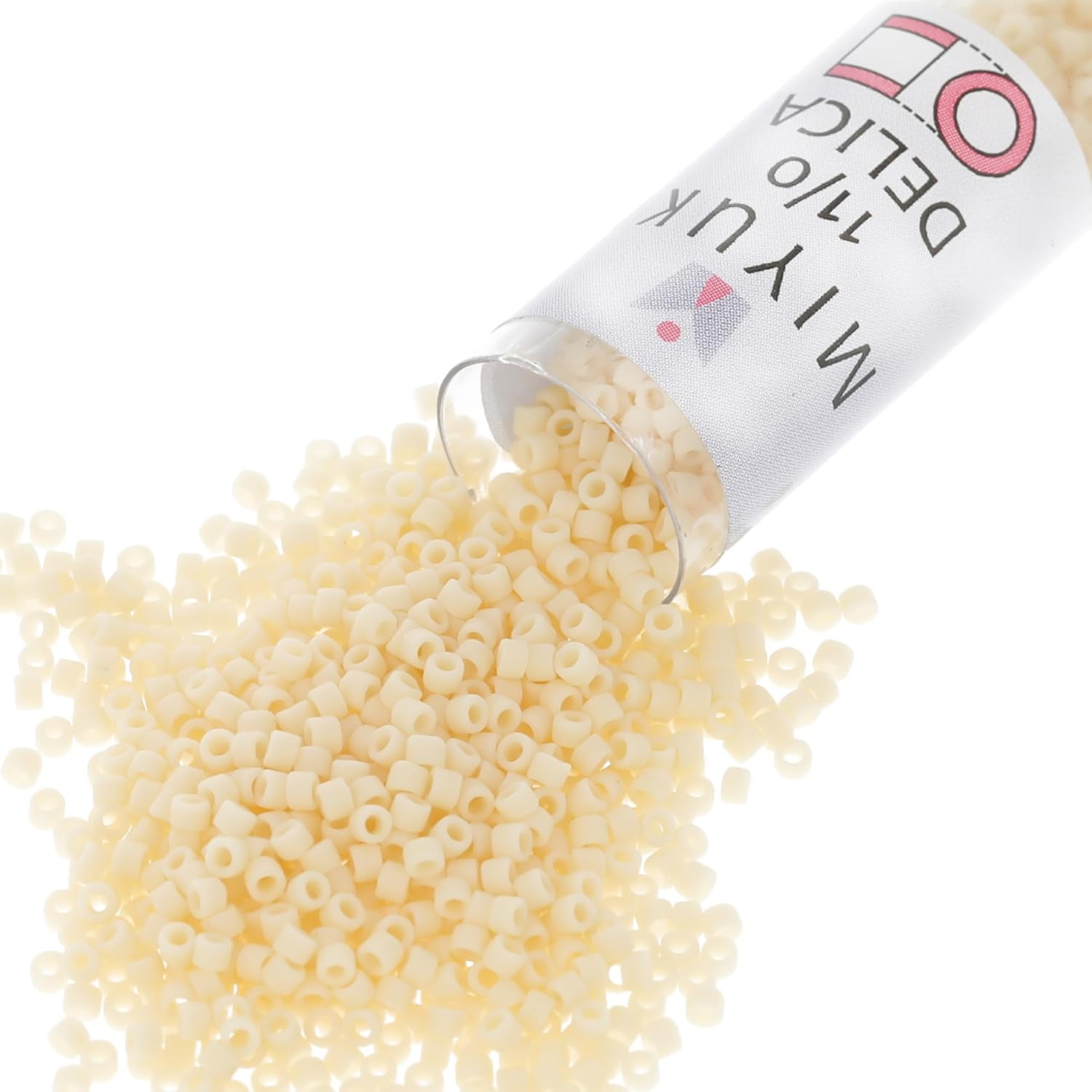 Miyuki Delica Seed Beads – Size 11/0 (1.6 mm), DB2396, Fancy Champagne ...