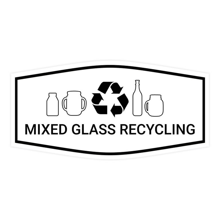 Recycle Glass Sign