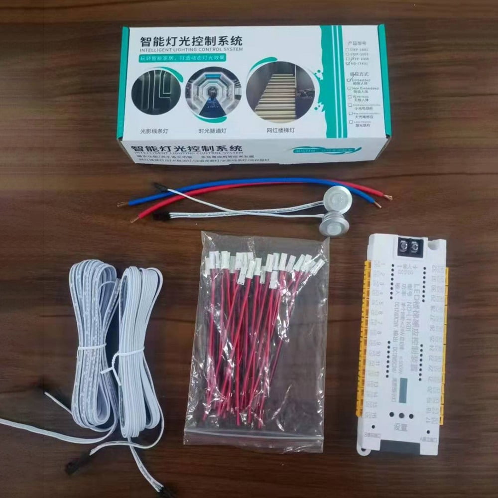 Fancy Motion Sensor Stair Light Automatic Stairway Ladder Controller ...