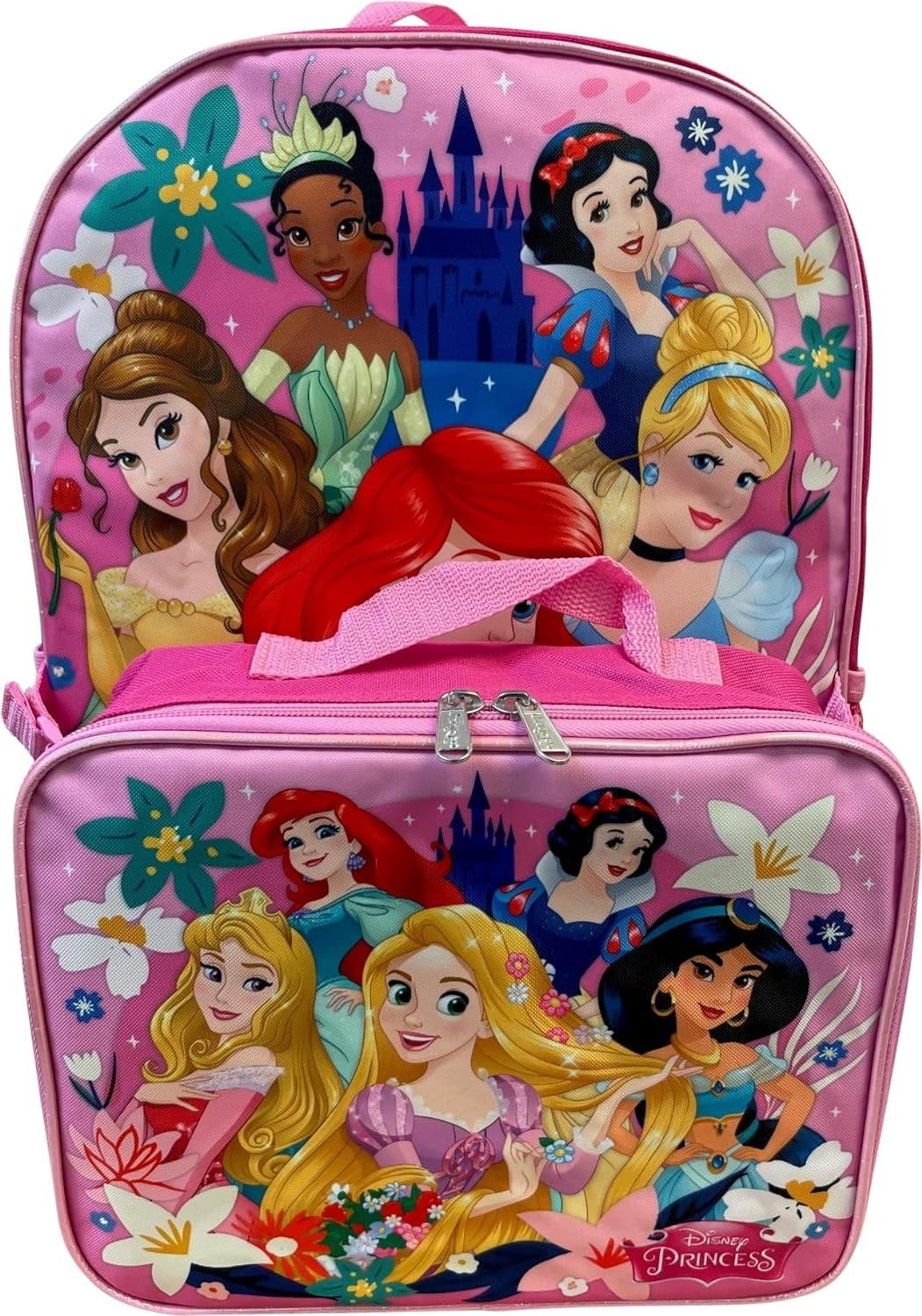 Fancy Nancy 12" Toddler Backpack and Matching Insulated Lunch Bag Set ...