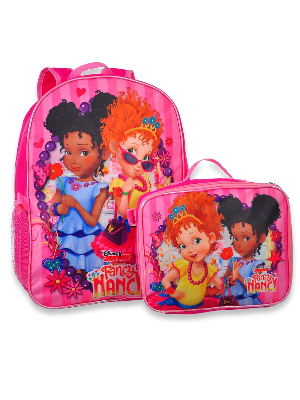 Fancy Nancy & Bree 16" Backpack With Detachable Matching Lunch Box ...
