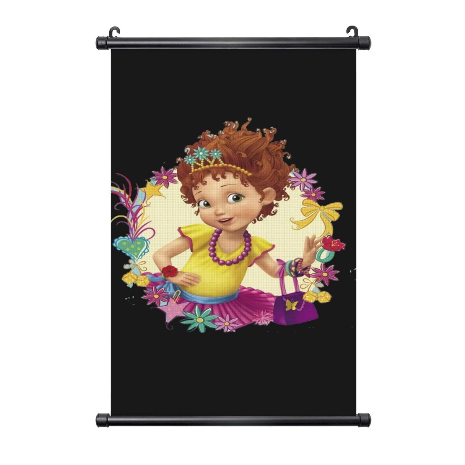 Fancy Nancy Hanging Poster, Black Plastic Shaft Wall Hanging Posters ...