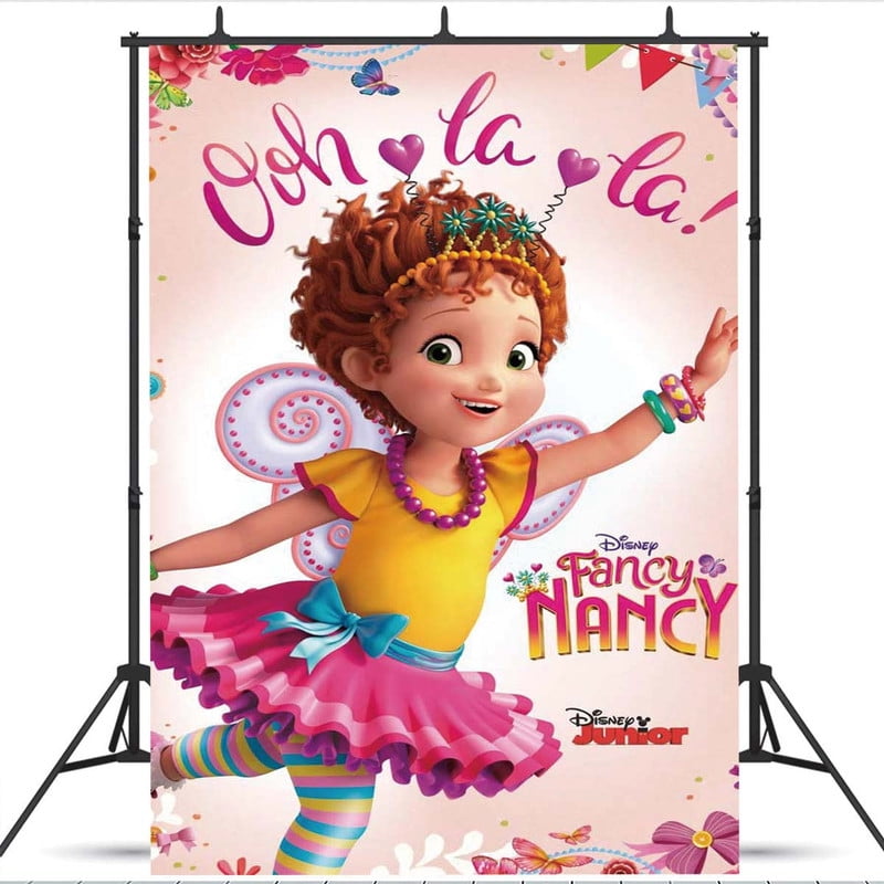 Fancy Nancy Party Supplies Taspestry Poster Banner Backdrop Background ...