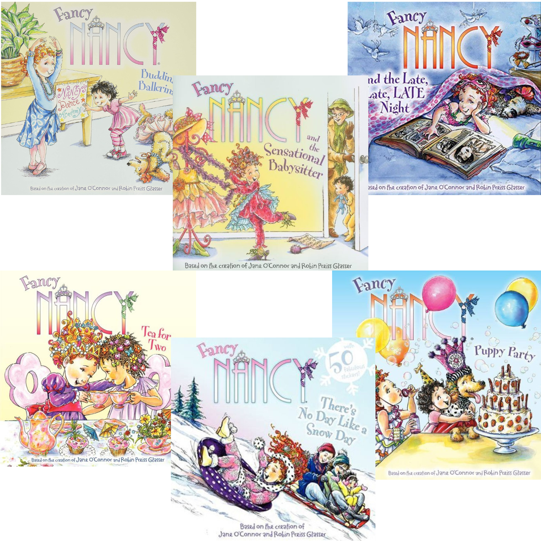 Fancy Nancy Set (6) Fancy Nancy and the Sensational Babysitter; Two for ...