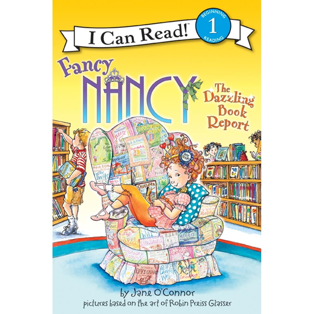 Fancy Nancy: The Dazzling Book Report - An I Can Read Book, Level 1 - Walmart.com