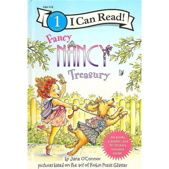 Fancy Nancy Treasury: 6 Books in 1 (I Can Read! Level 1) - Walmart ...