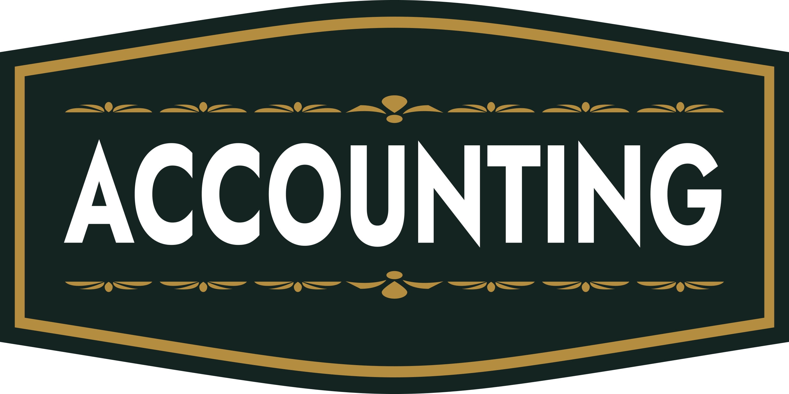 Fancy Plus Accounting Wall or Door Sign - Large - Walmart.com
