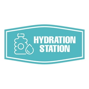 Hydration Station Sign