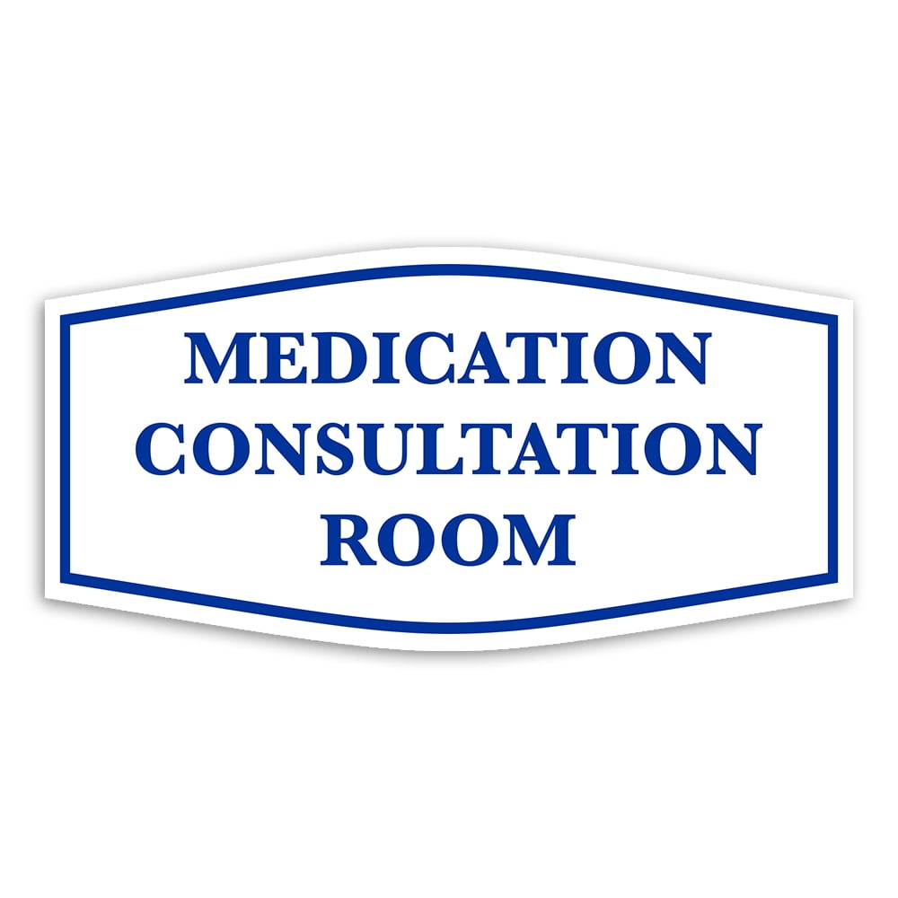 Fancy Plus Medication Consultation Room Wall or Door Sign | Medical ...