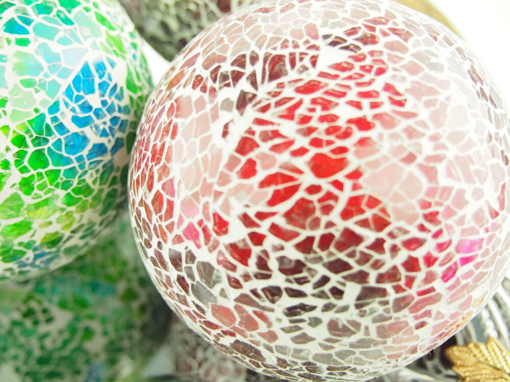 Fancy Premium Decorative Balls Orbs Sphere Wedding Vase Filler Table ...