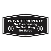 Private Property No Dumping Allowed Sign - Walmart.com