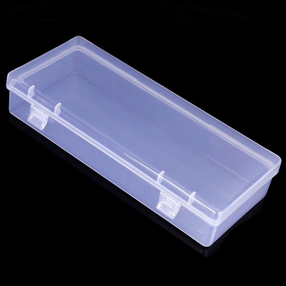 Fancy Rectangular Empty Plastic Organizer Storage Box Containers with ...