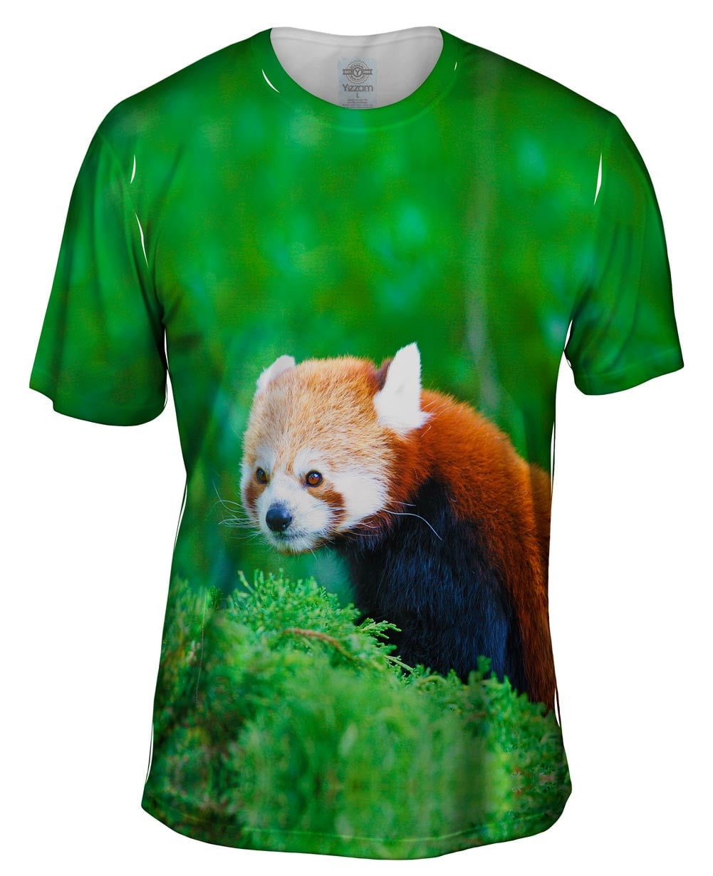 Fancy Red Panda Mens T-Shirt All Over Print - Walmart.com
