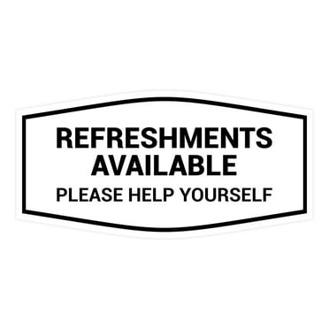 Fancy Please Wash Your Own Cups and Dishes Sign (Blue) - Small ...