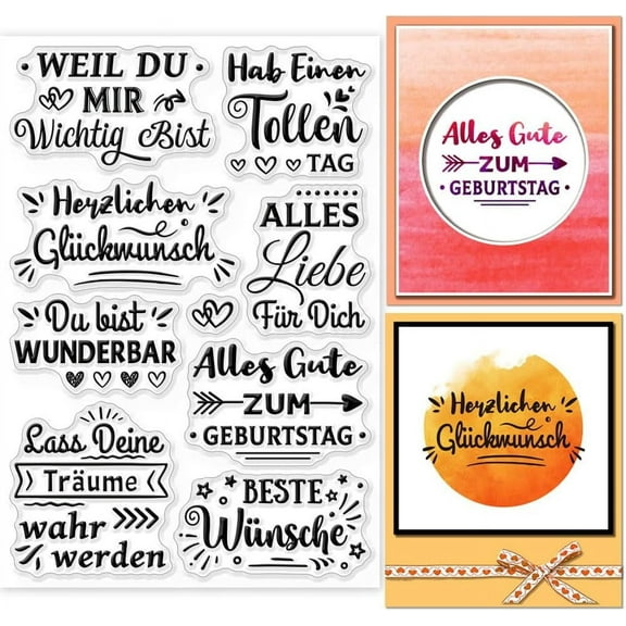 AALL And Create A7 Photopolymer Clear Stamp Set-Heartfelt - Walmart.com