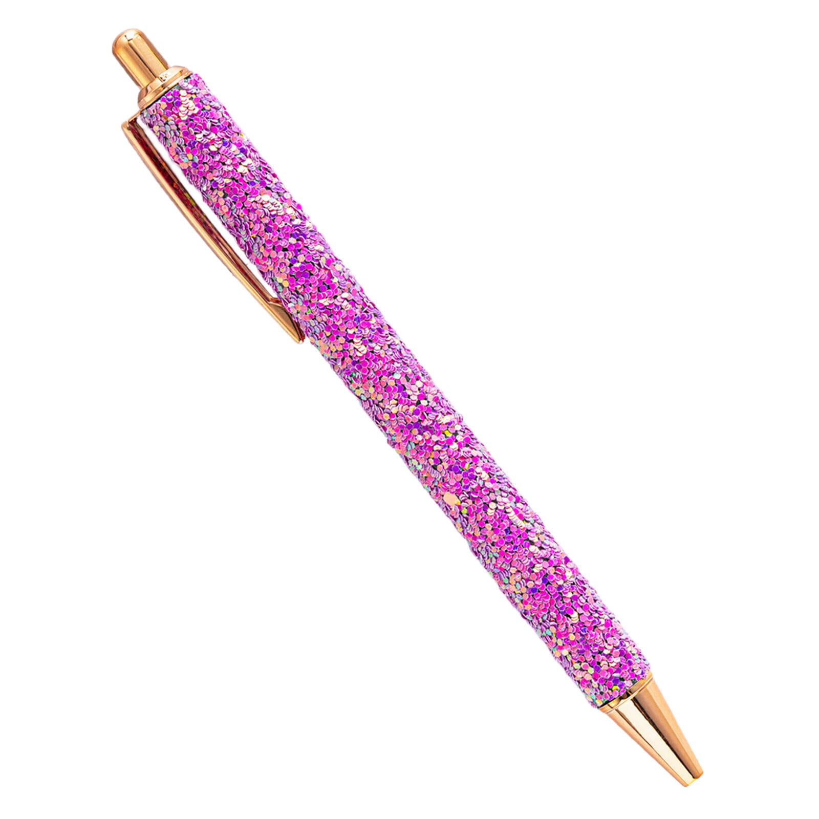 Fancy Sequins Pen Metal Ballpoint Pen for Women Colorful Metal ...
