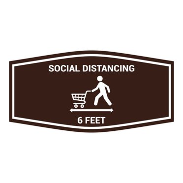 Oval Welcome Sign (Red) - Small 2x5" - Walmart.com