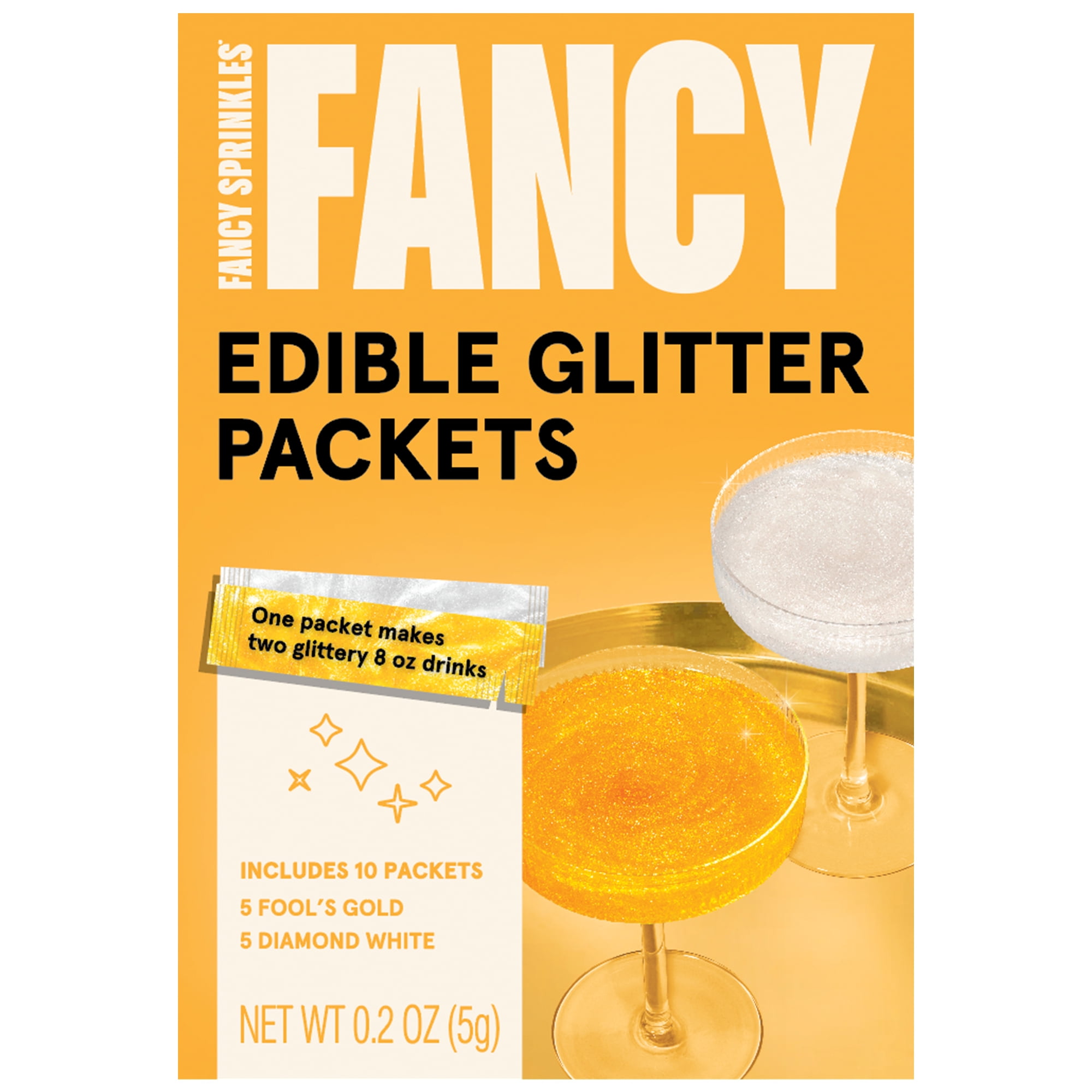 Fancy Sprinkles Pop the Bubbly Fancy Holiday Drink Edible Glitter ...