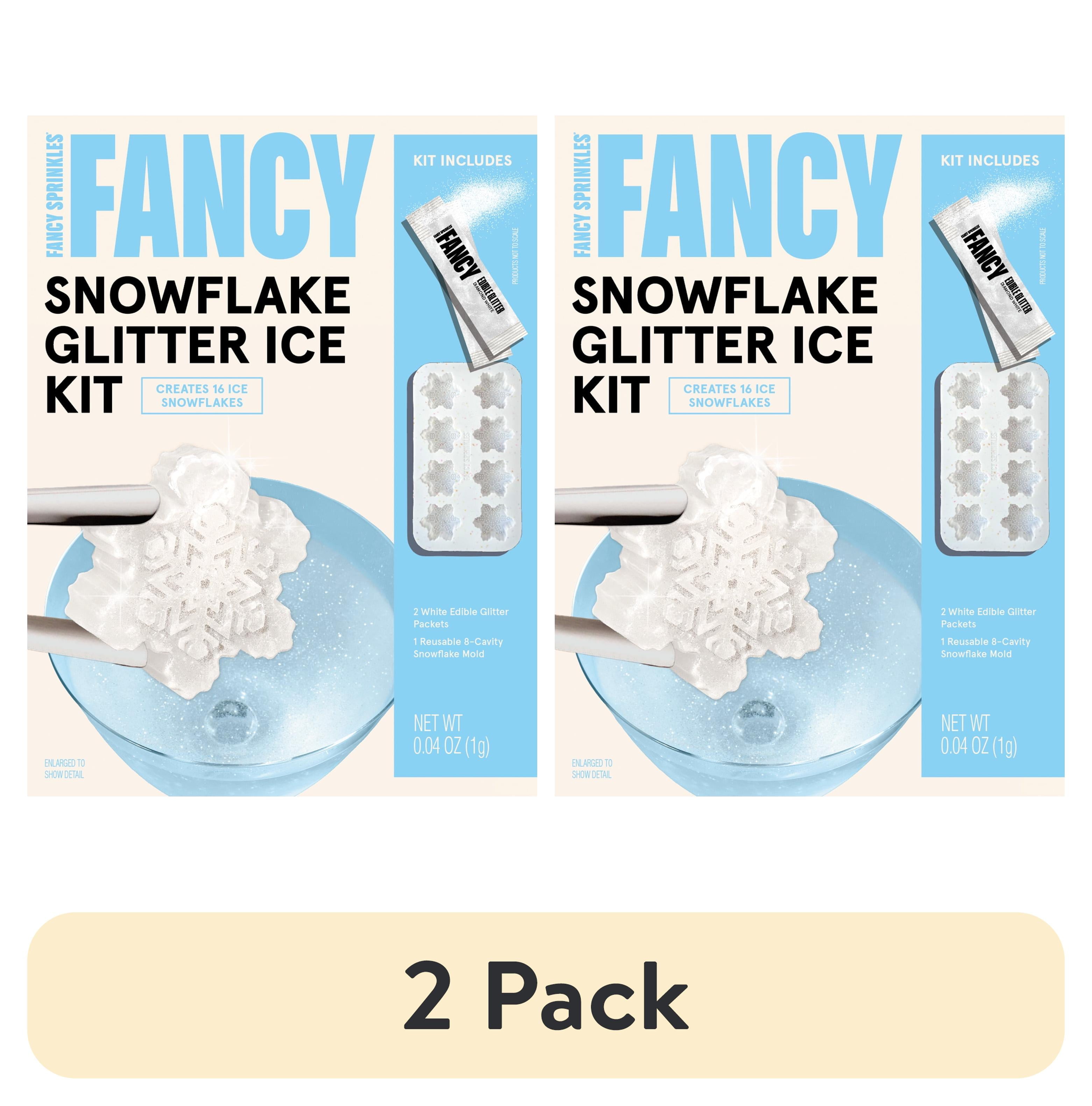 (2 pack) Fancy Sprinkles Total Flake Glitter Ice Making Kit with ...