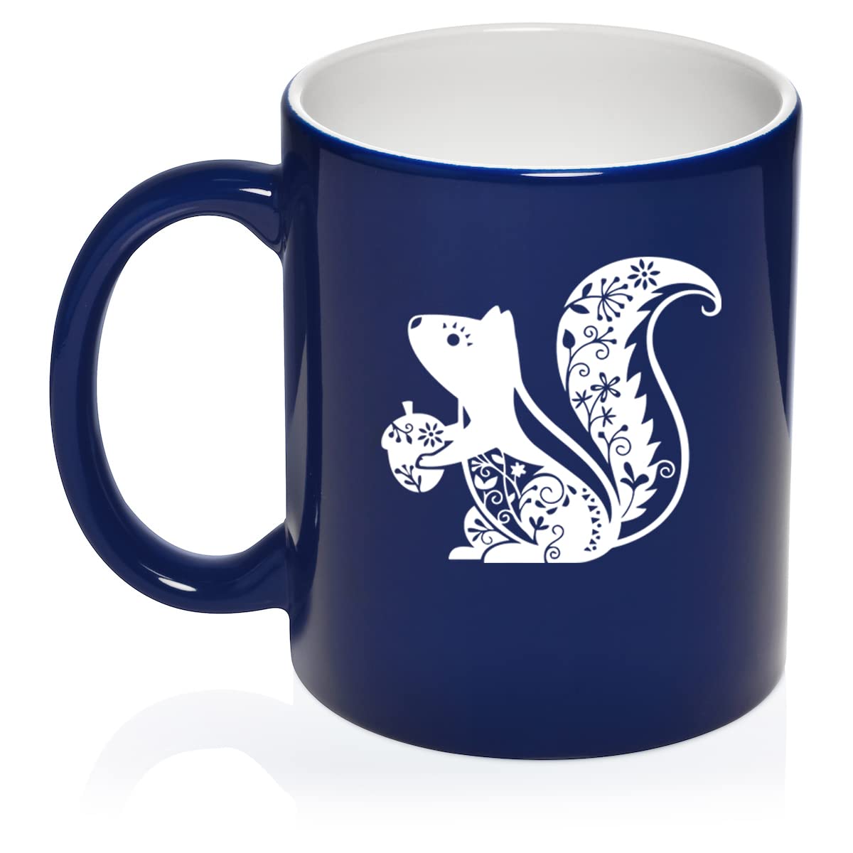 Fancy Squirrel Ceramic Coffee Mug Tea Cup Gift for Her, Women, Daughter ...