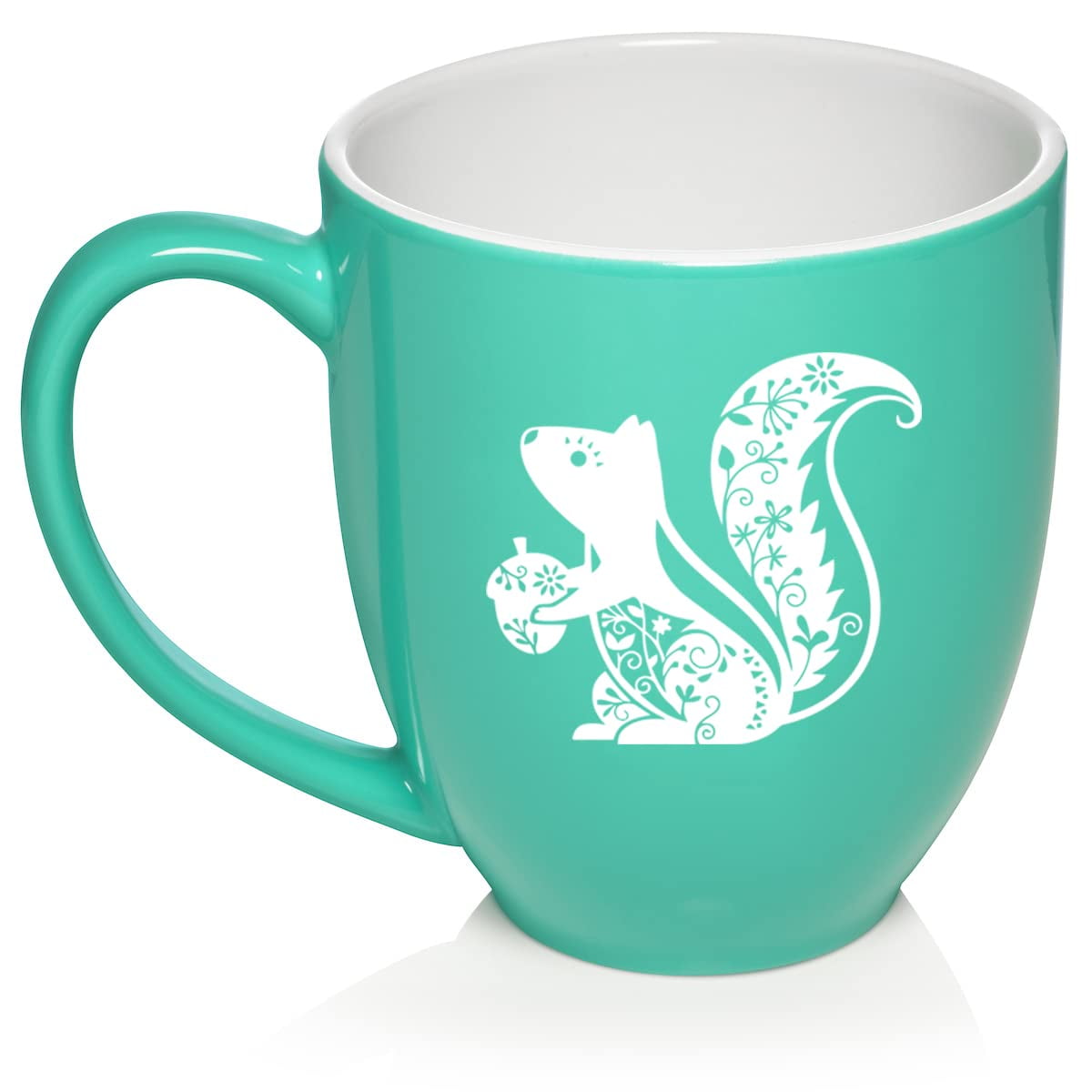 Fancy Squirrel Ceramic Coffee Mug Tea Cup Gift for Her, Women, Daughter ...