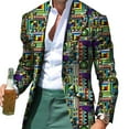 Fancy Suit Blazer Jackets Formal Coat Dashiki Party African Men Clothes ...