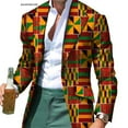 Fancy Suit Blazer Jackets Formal Coat Dashiki Party African Men Clothes ...