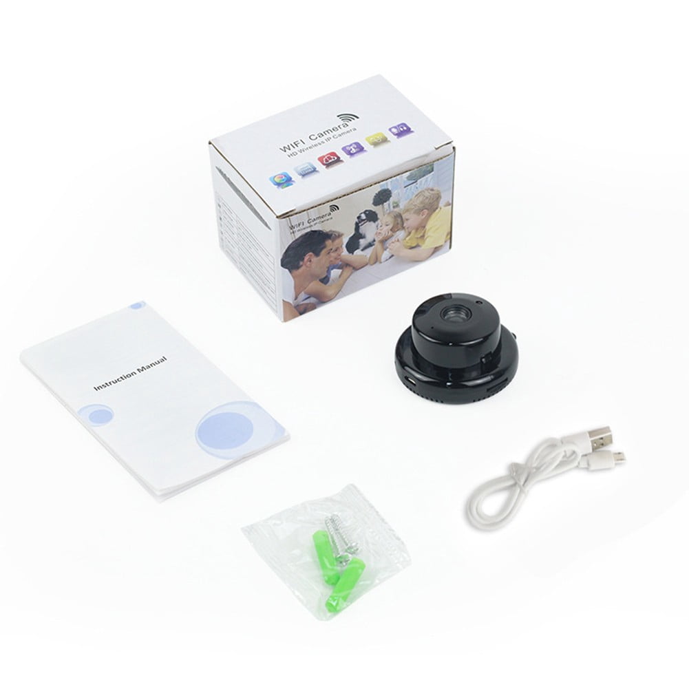 Fancy V380 Home Security 1080P 2MP Indoor Night Vision, Black - Walmart.com
