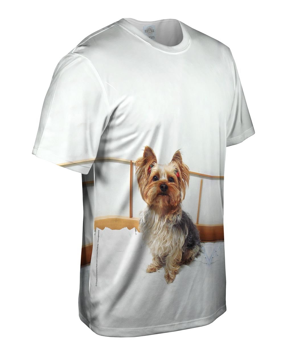 Fancy Yorkshire Terrier Mens T-Shirt All Over Print - Walmart.com
